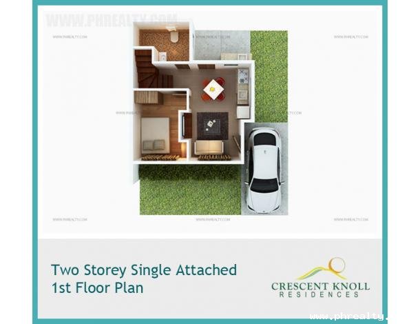 992,000 - 3 BHK at Crescent Knoll, House & Lot For Sale In Calamba, Laguna.