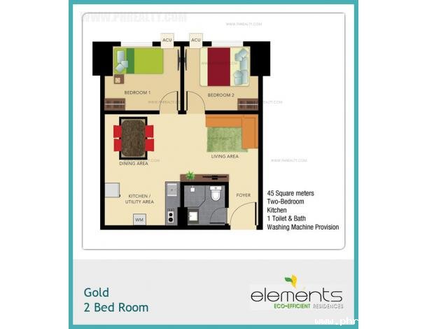 5,253,671 - 2BHK at Elements Residences, Condo For Sale In Pasig, Metro ...