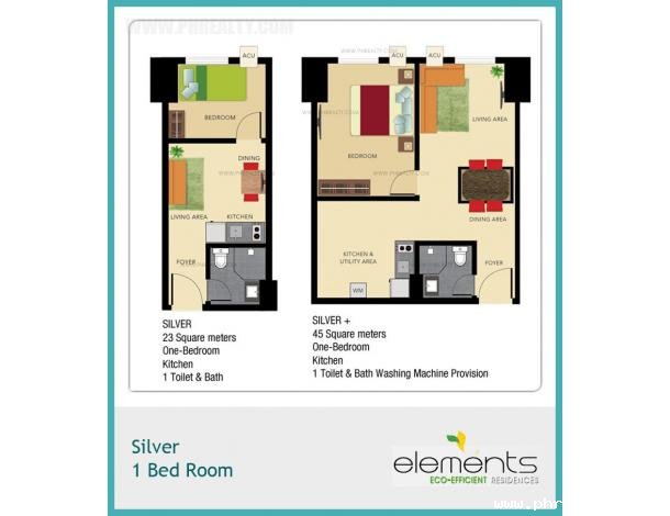 2,306,346 - 1BHK at Elements Residences, Condo For Sale In Pasig, Metro ...