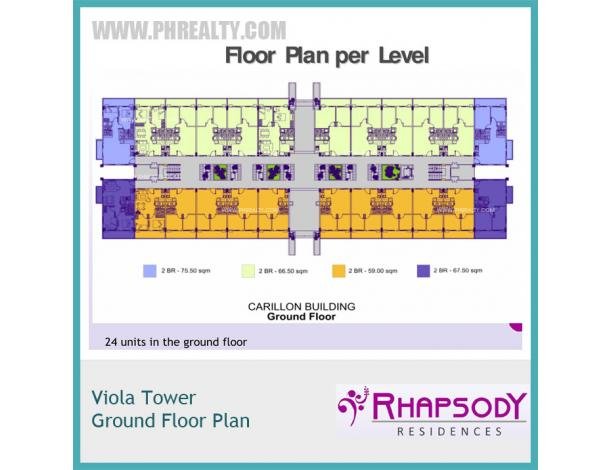 2,228,000 - 2 BHK at Rhapsody Residences, Condo For Sale In Muntinlupa ...