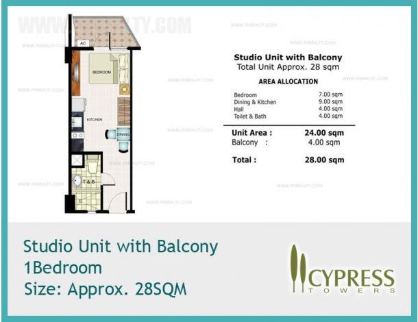 1,731,000 - Studio Units at Cypress Towers Altiva Building, Condo For ...