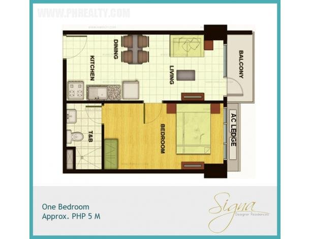 4,756,290 - 1BHK at Signa Designer Residences Tower One, Condo For Sale ...