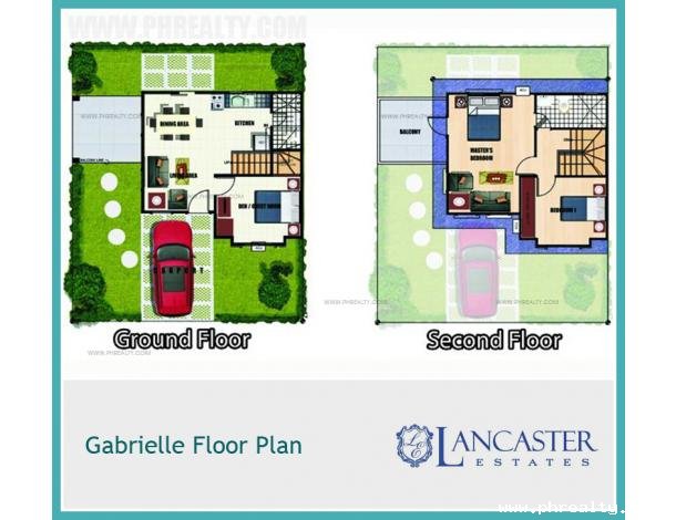 3,434,400 - Lancaster New City - Gabrielle House Model, House & Lot For ...