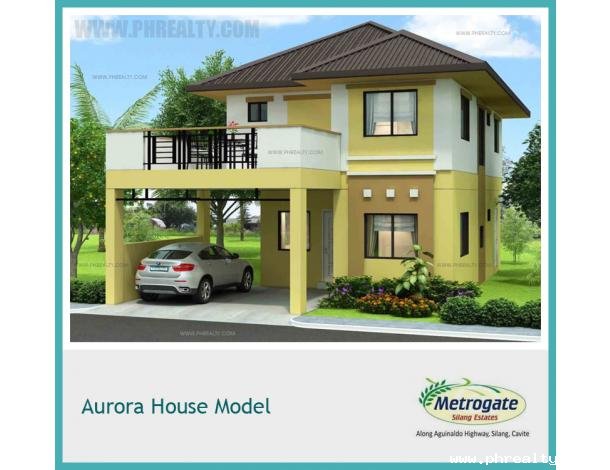 5,555,000 - Metrogate Silang Estates - Aurora House Model, House & Lot ...