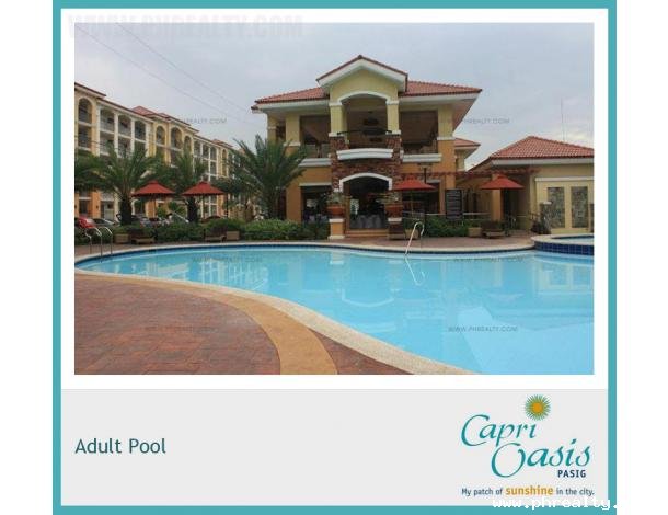 3,942,000 - 2 BHK at Capri Oasis, Condo For Sale In Pasig, Metro Manila.
