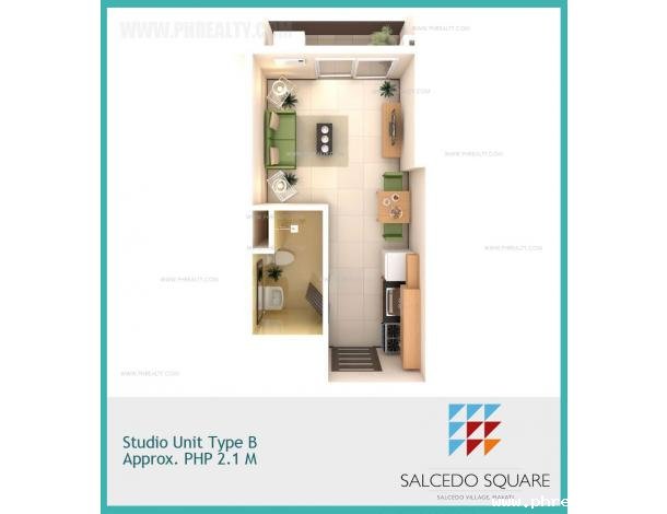 Studio Units at Salcedo Square