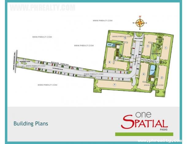 2,142,400 - 2 BHK at One Spatial, Condo For Sale In Pasig, Metro Manila.