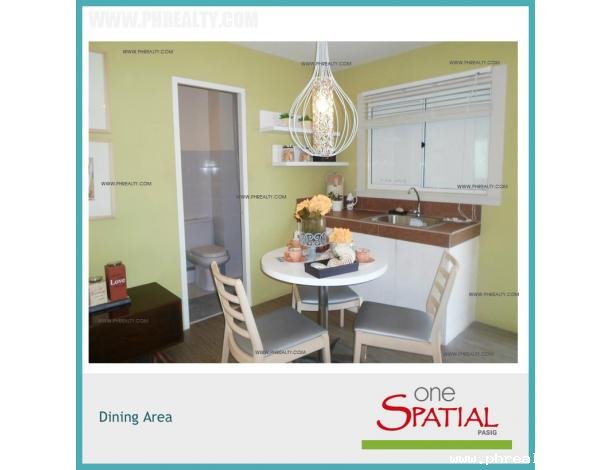 2,142,400 - 2 BHK at One Spatial, Condo For Sale In Pasig, Metro Manila.