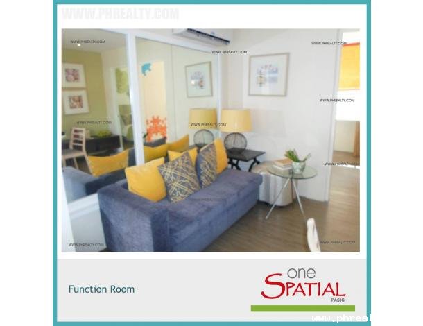 2,142,400 - 2 BHK at One Spatial, Condo For Sale In Pasig, Metro Manila.