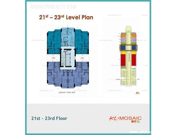 Studio Units at KL- Mosaic